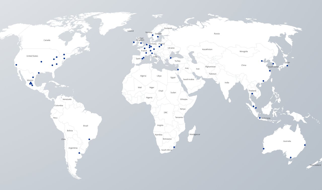 Locations worldwide | COMPANY